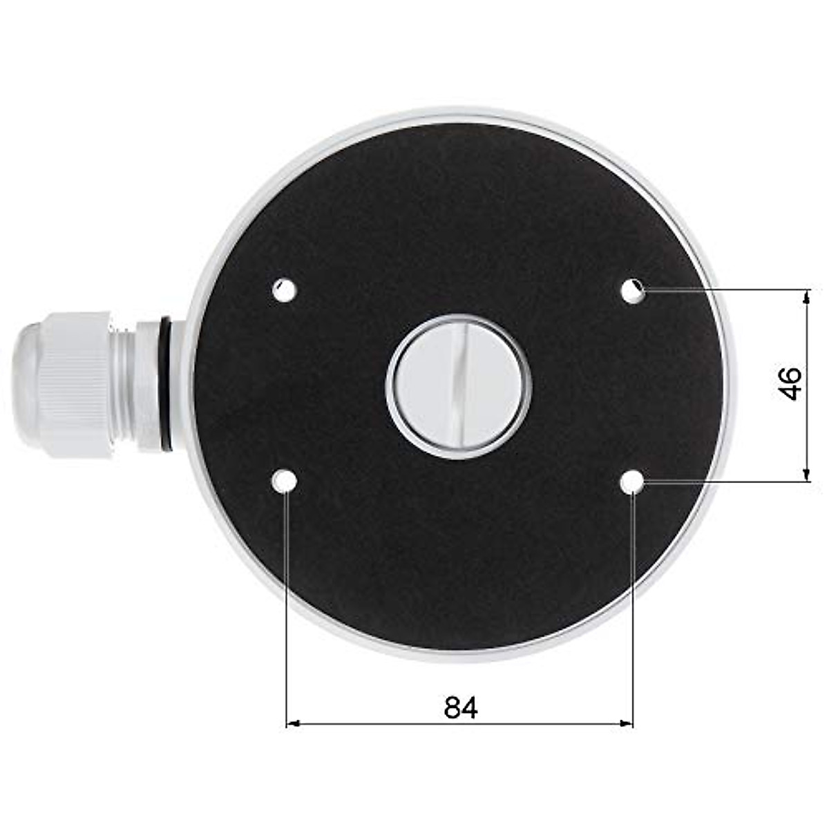 DS-1280ZJ-DM21 Wall Mount Bracket for Hikvision Dome Camera DS-2CD2732 DS-2CD2712