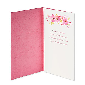 American Greetings Birthday Card for Aunt (Floral)