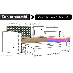 asunflower Sleeper Sofa with Pull Out Couch Small Sectional Sofa with Storage Chaise, Convertible Sleeper Couch Bed for Living Room Apartment L Shape Bedroom Sleeper,Grey