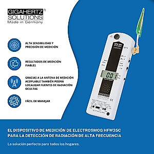 HFW35C EMF Meter RF Analyzer and RF Meter for High Frequency Range (2.4GHz - 6.0 GHz)