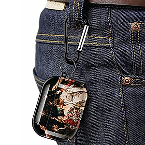 Custom AirPods Pro Case,Personalized Gift Shock Absorption Hard Opaque TPU Airpods Cover Design Your Own Airpods 2019 Case,with Keychain