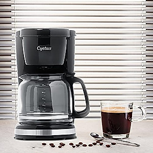 CYETUS 12-Cup Coffee Maker YD-1203, Drip Coffee Brewer Machine, Home Barista