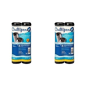 Culligan D-10A 2PK Carb Filtration Replacement Cartridge, 2 Count (Pack of 2), Gray