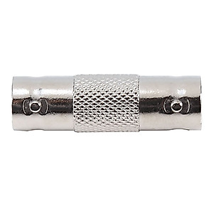 exgoofit BNC Connector Pack 30pcs BNC Female to Female Straight Coupler Adapter for CCTV Camera Survelliance System