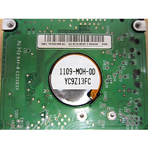 WD800BEVE-00A0HT0, DCM DBNTJHNB, Western Digital 80GB IDE 2.5 Hard Drive