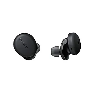 Sony WF-XB700 Truly Wireless Bluetooth Headphones, with Extra Bass, up to 18h battery life, splash and sweat resistance, Built-in Mic and Voice Assistant - Black