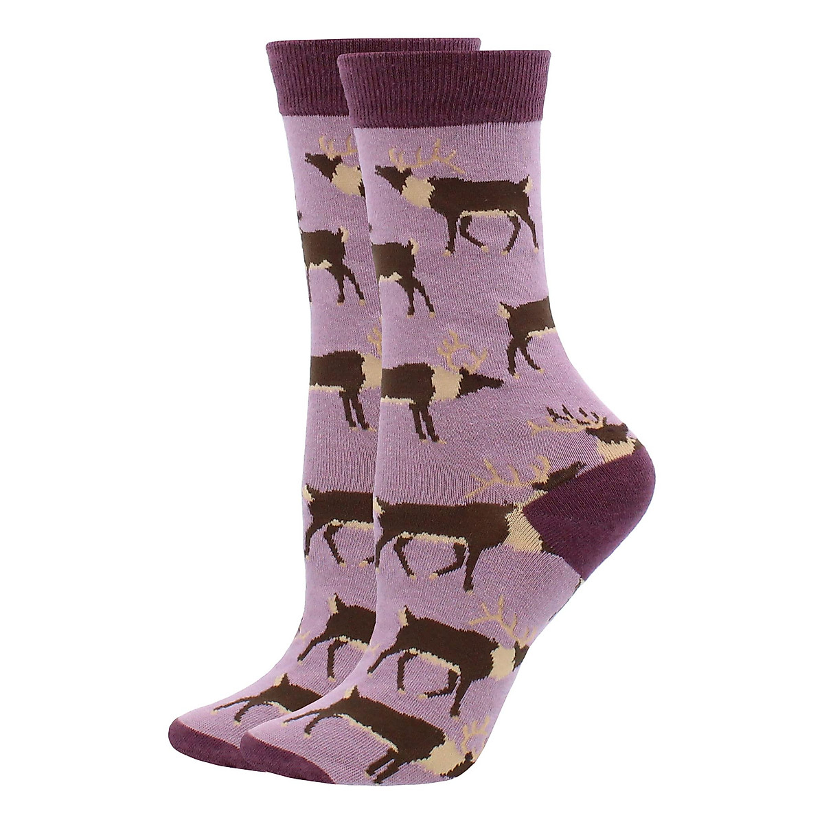 WHD Elk Socks (Purple, Medium)