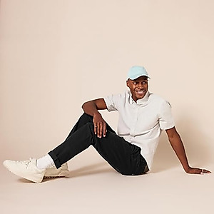 Amazon Essentials Men's Slim-Fit Casual Stretch Chino Pant, Black, 32W x 32L