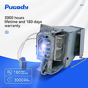 Pugody A+ Quality BL-FU195A FU195B FU195C NP40LP Replacement Projector Lamp Bulb for NEC VE303XG OPTOMA HD142X DW441 H115 S341 TW342 W340W345 W355 X341 X345 X355 DS421 DS431 EH331 H114 H183X S321W330