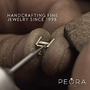 PEORA Genuine Baltic Amber Floating Marquise Twist Bracelet for Women 925 Sterling Silver, Rich Cognac Color, 7 1/2 inches Length