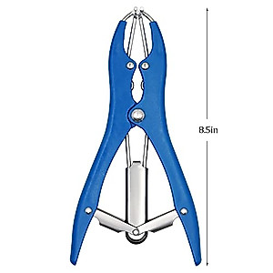 Balloon Expansion Pliers Tool Blue Stainless Steel Sequin Filling Pliers Balloon Mouth Expander DIY Tools