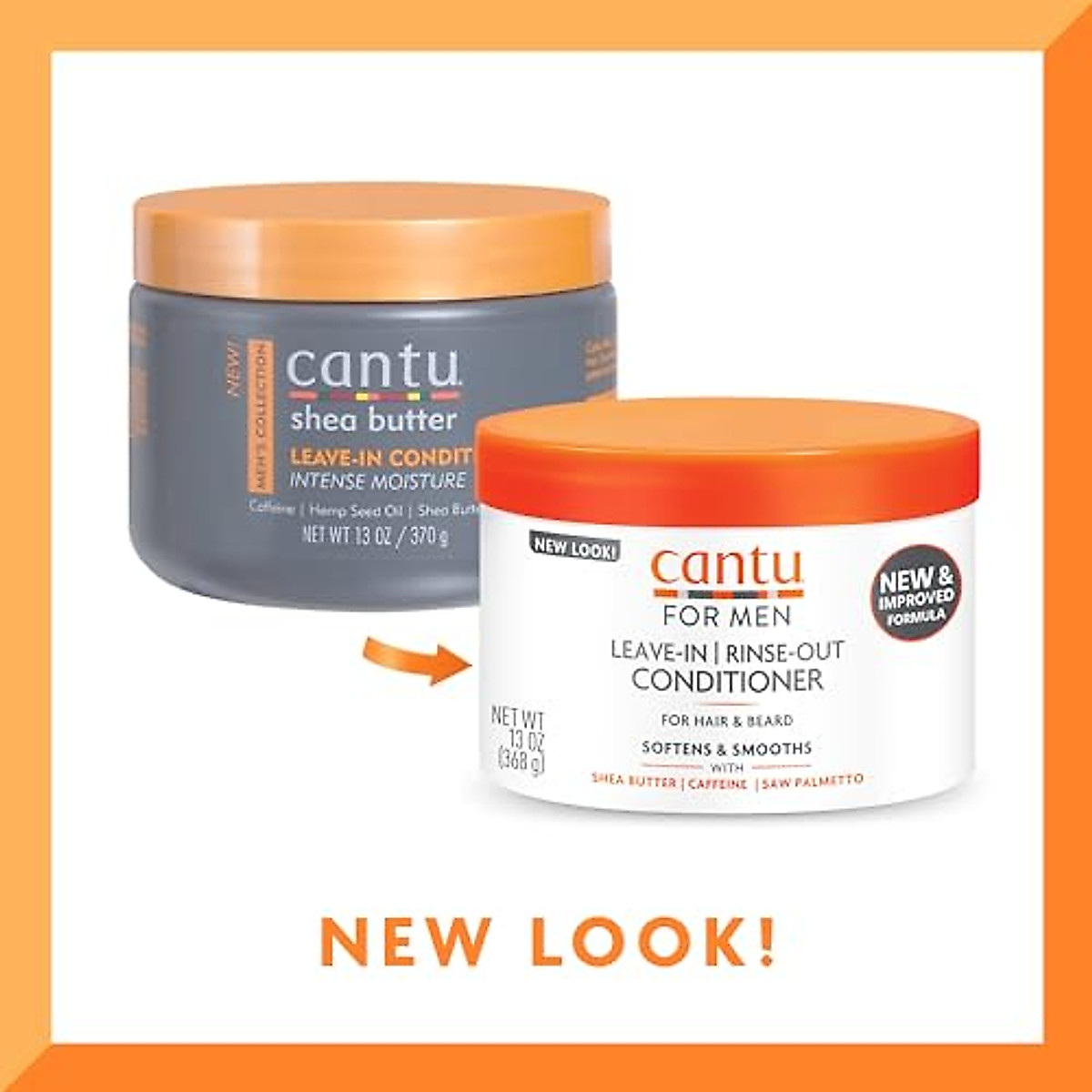 Cantu Men's Collection Leave-in Conditioner, 12 oz (Packaging May Vary)