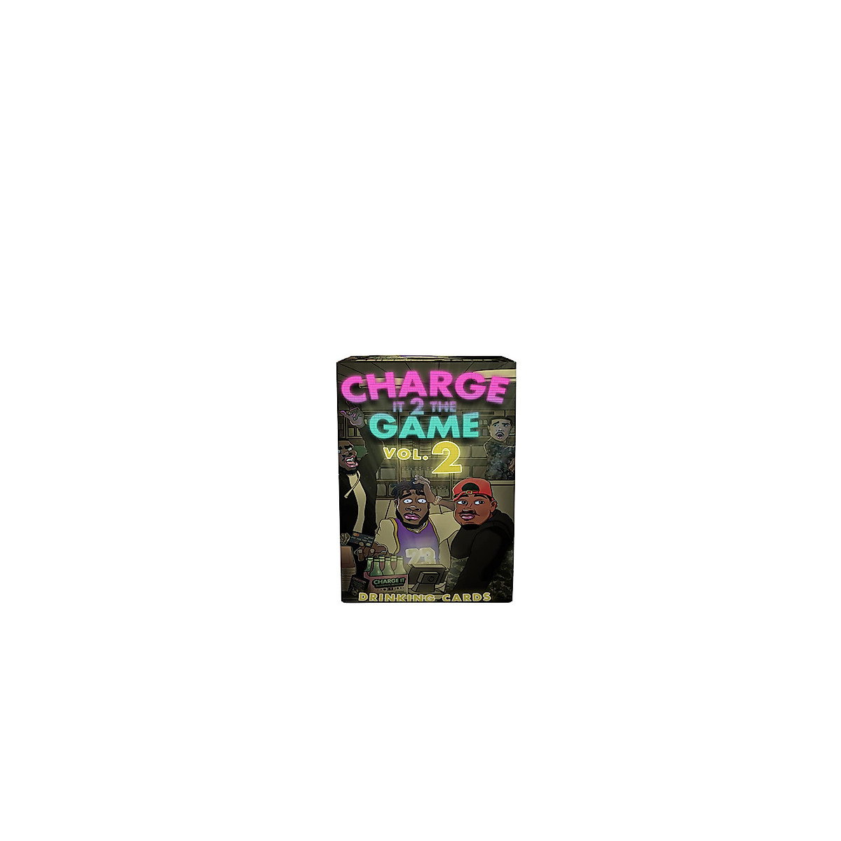Charge It 2 The Game Drinking Cards Vol 2 - Drinking Game - Fun Game for Game Nights, Party Game,21st Birthday Gift,Bachelorette Party Game,Vacation Game