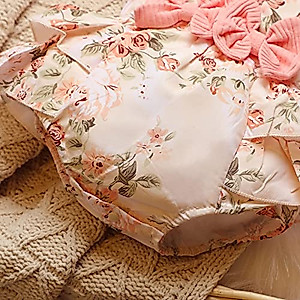 MBMSHEGH Newborn Baby Girl Clothes Summer Infant Romper Outfit Short Sleeve Suspender Ribbed Shorts Onesie with Headband 0-3 Months