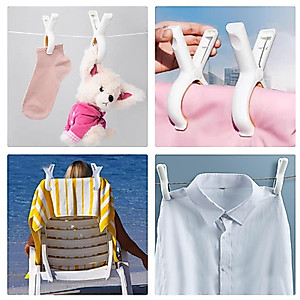 9 Pack Plastic Clothes Pins Colored, Heavy Duty Laundry Clips to Keep Your Quilt, Windproof Strong Grip Clothespins for Beach Towels, Blankets, Dry on Clothesline & Hanging Rack