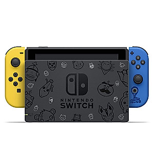 PURTCH Newest Switch w/Yellow & Blue controllers Wildcat Bundle(2000 V-Bucks and Code for Wildcat Bundle Included), 6.2" Touchscreen LCD Display, 802.11AC WiFi, Bluetooth 4