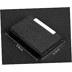 Tofficu 2pcs Name Holder Stainless Steel Case Holder for Business