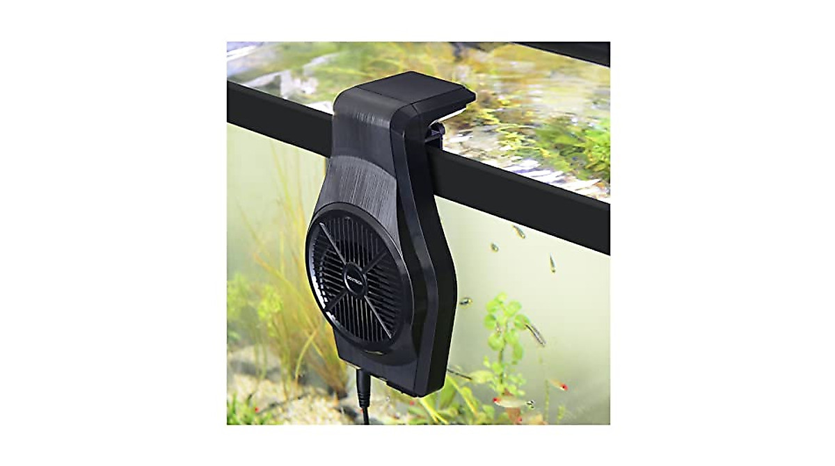 UPETTOOLS Aquarium Cooling Fan for Fish Tanks 7-15 Gal