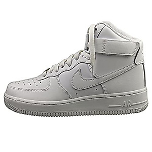 Nike Women's Air Force 1 High Triple White White/White-White (DD9624 100) - 7.5