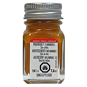 Testor's 1166TT 1/4 Oz Brown Flat Enamel Hobby Paint