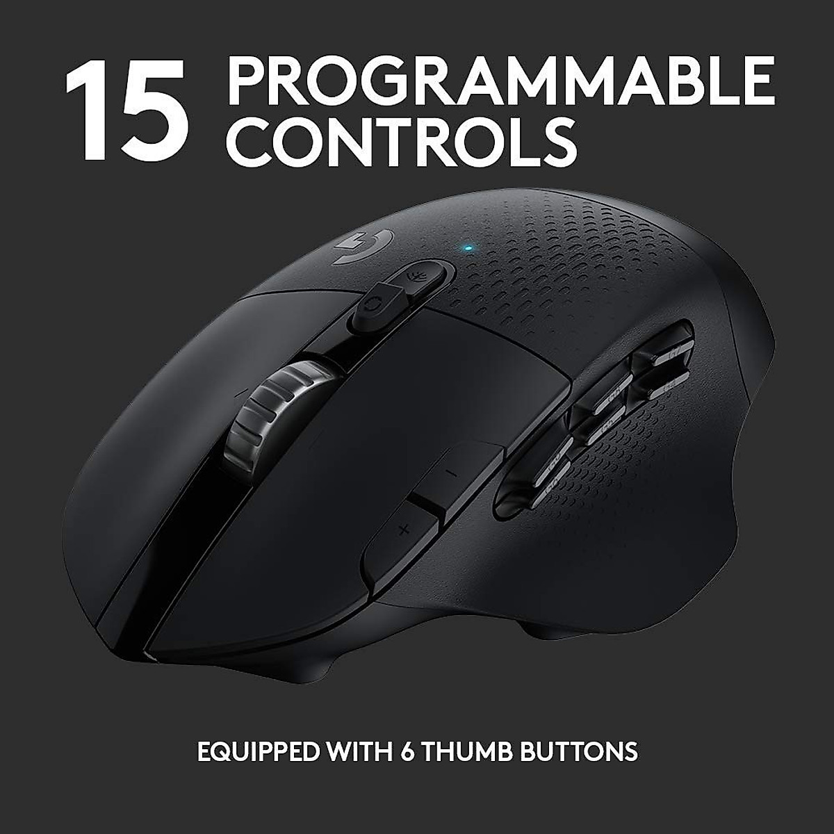 Logitech G604 Lightspeed Wireless Gaming Mouse (Renewed)