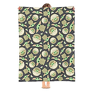 Super Soft Blanket Throw Flannel Fleece Blankets Comfortable Warm Bedding Gifts for Kids Adults Sofa Bed Living Room 50"X40"