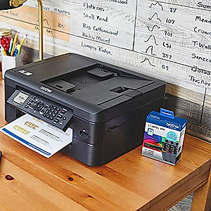 Brother Genuine High Yield Cyan Ink Cartridge, LC401XLCS