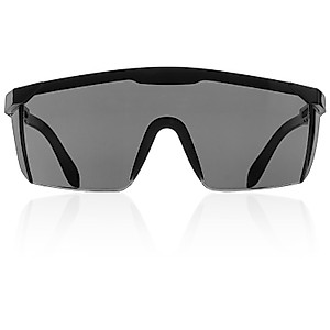 SUNNYPRO Safety Sunglasses Tinted Safety Glasses for Men Wrap Around UV Protective Dark