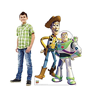 Cardboard People Buzz and Woody Refresh Cardboard Cutout Standup - Disney Pixar's Toy Story