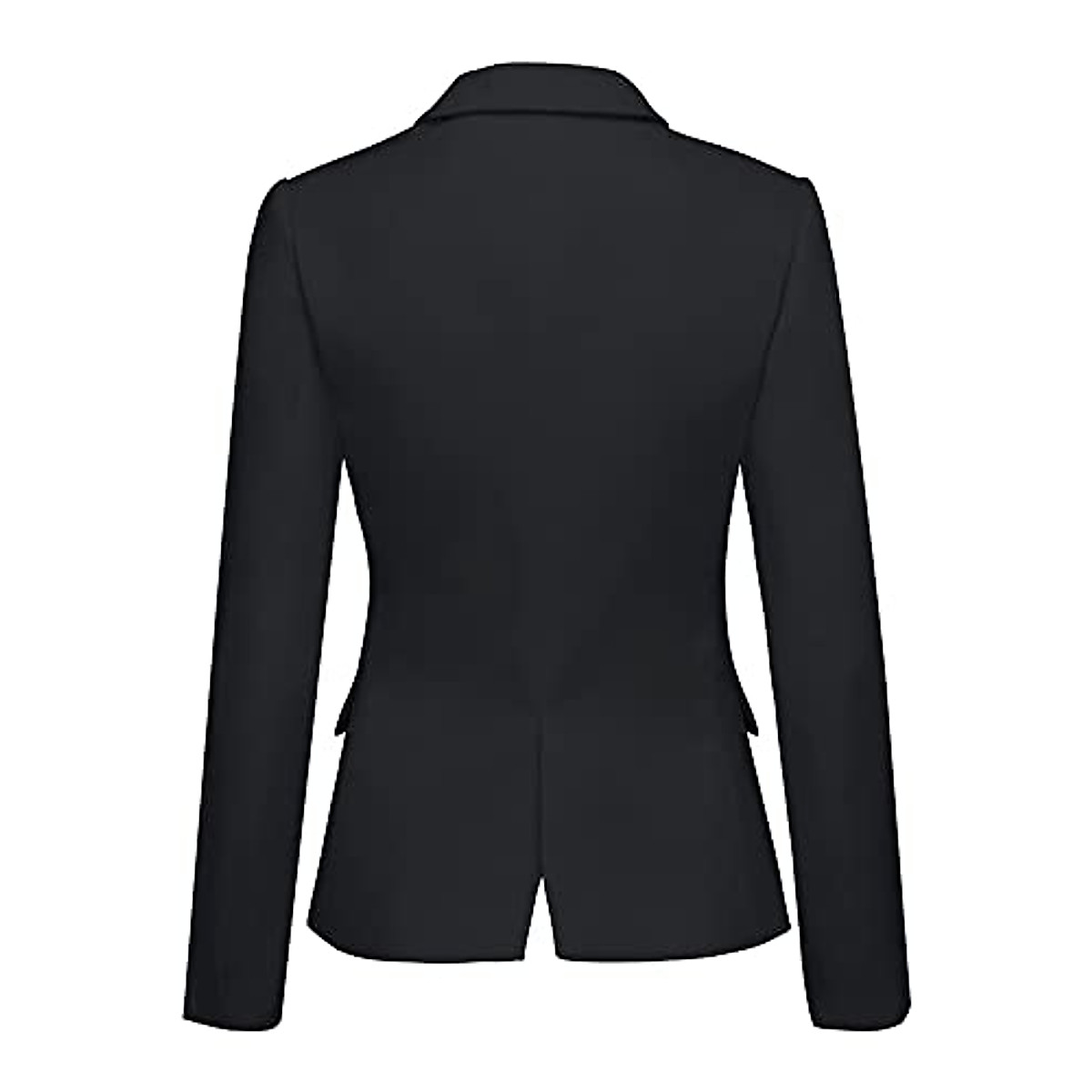 LookbookStore Jackets Casual Blazers for Women Fashion 2023 Black Jacket Suit Notched Lapel Work Office Jacket Suit 2023 Office Clothes Size Medium Women Blazer Size 8 Size 10