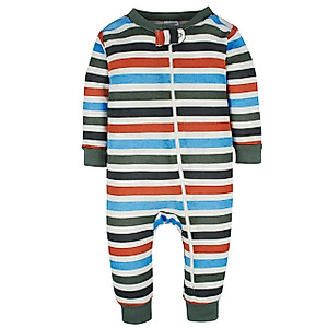 Onesies Brand Baby Boy's 3-Pack Snug Fit One-Piece Cotton Pajamas, Bear, 18 Months