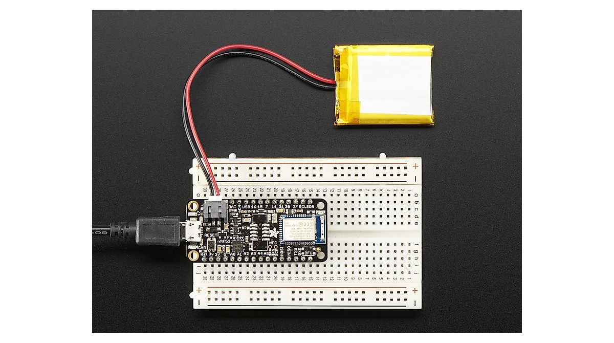 Adafruit Feather nRF52: All-in-One Bluetooth LE Board