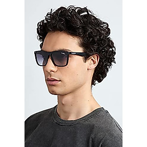 Carrera mens Carrera 5041/S Sunglasses, Black/Dark Gray Gradient, 56mm 16mm US