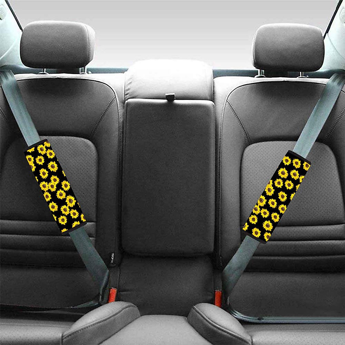 UNICEU 3D Ocean Shark Print Seat Belt Cover for Kids,Soft Comfort Seat Belt Cushion for Children,Cute Pattern Car Seat Belt Pads Cover for Girls and Boys,1 Pack
