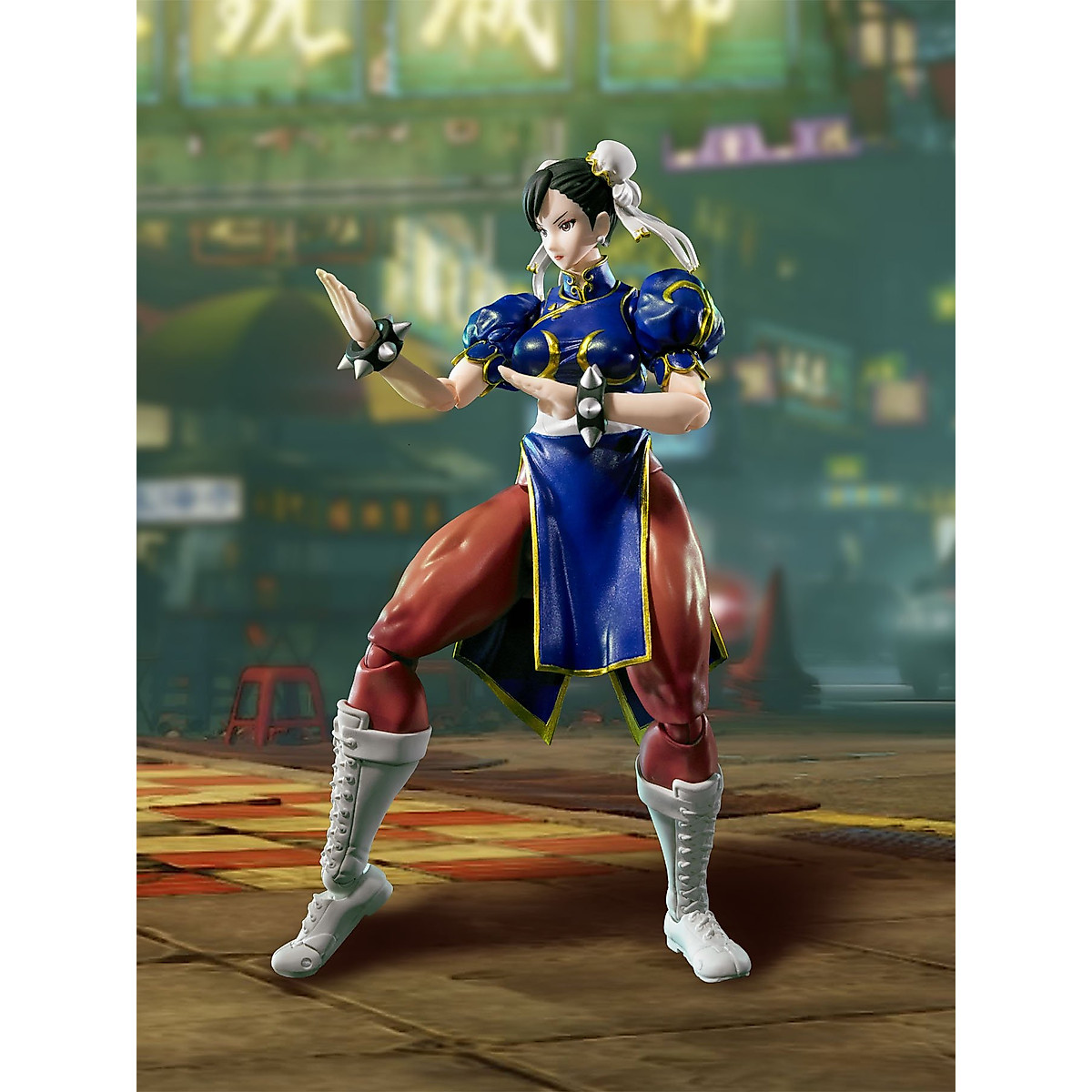 TAMASHII NATIONS Bandai S.H. Figuarts Chun Li Street Fighter V Action Figure