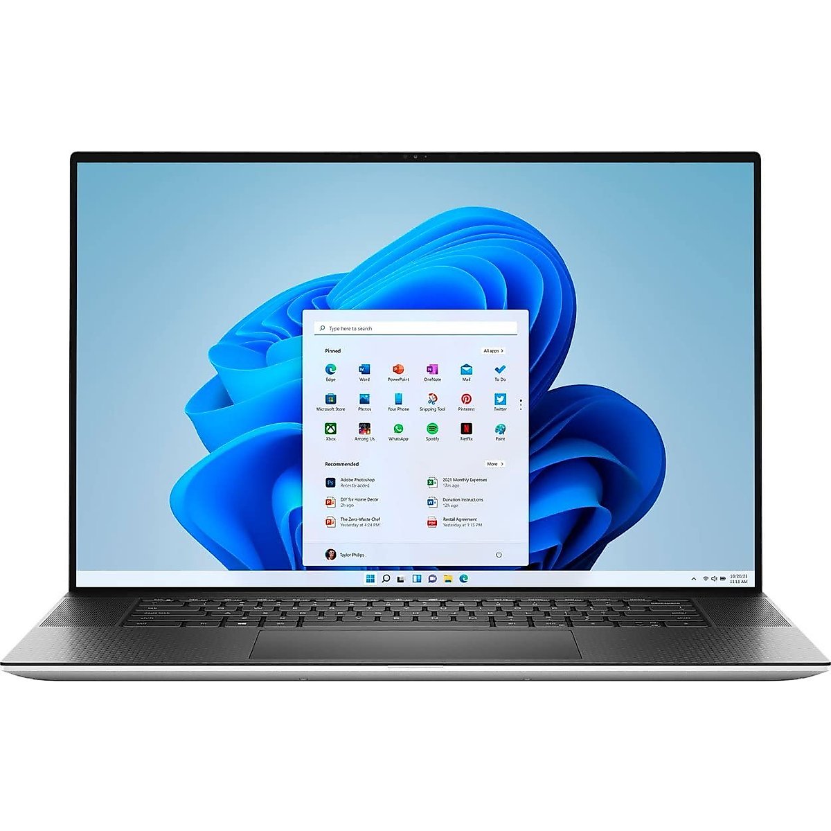 Dell 2023 XPS 17 9720 Laptop 17" Touchscreen UHD+ Display 14-Core 12th Intel Core i7-12700H NVIDIA RTX 3060 6GB GDDR6 16GB DDR5 1TB NVMe SSD Thunderbolt 4 WiFi 6E Backlit KB FP Reader Windows 10 Pro