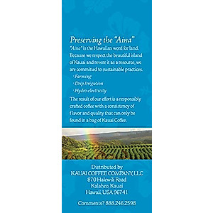 Kauai Hawaiian Ground Coffee, Vanilla Macadamia Nut Flavor - Gourmet Arabica Coffee From Hawaii's Largest Grower, Smooth, Delicious Flavor and Amazing Aroma - 10 Ounce