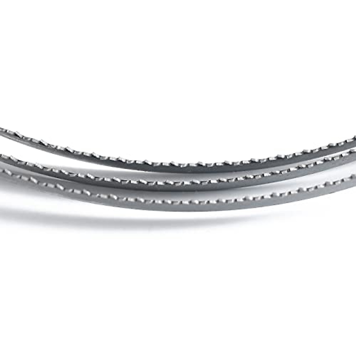 Imachinist S621214SS Bi-Metal 62" Long, 1/2" Wide, 0.025" Thick Bandsaw Blades for Cutting Stainless Steel Hard Metal (14TPI)