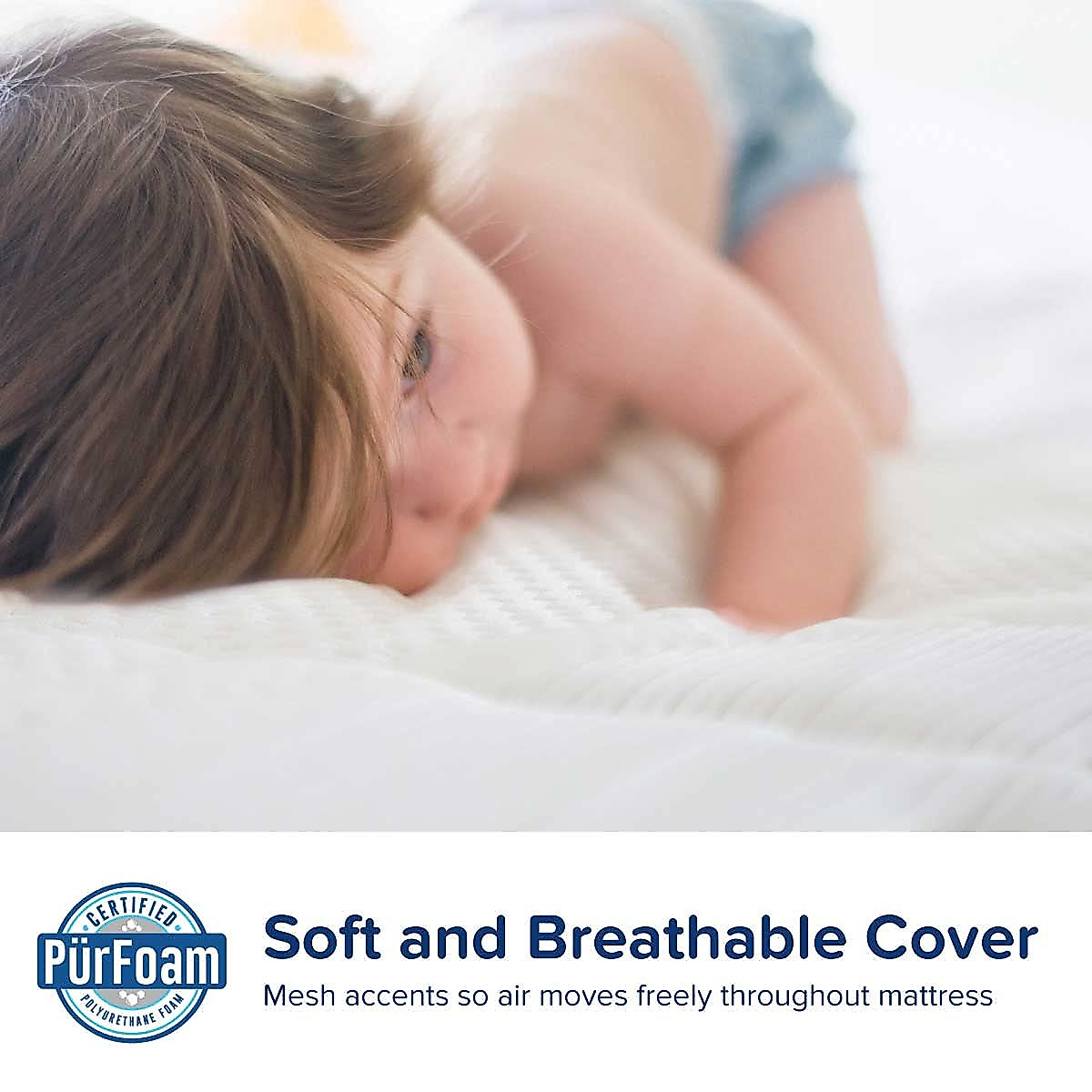 Perfect Cloud Made in The USA Elegance Plush Gel-Infused 12-inch Memory Foam Mattress - Pressure Relieving - Bed-in-a-Box (California King)