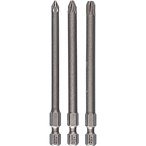 Bosch Professional 2607001761 Screwdriver Bit 3 Set 89mm Pz