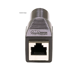 SIRS-E 2-Pack - CPoint XLR RJ45 Adapter CAT-5 Ethernet to DMX512 Cable Converter, Male 5-Pin, XLRJ45-5M