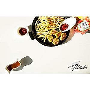 Holitika Sauce Dish-Dipping Bowls,Sauce Cups/Bowls/Dishes for Soy Sauce,Ketchup,BBQ Sauce,Sushi Soy Sauce - White Porcelain,1 Oz,Set of 6,D1