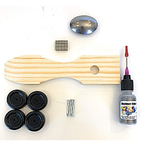 Maximum Velocity Predator Race Car | CNC'ed Body | Tungsten Weight | Complete Race Car kit Bundle Option (Complete Race Car Kit)