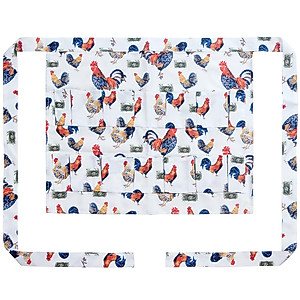 Sefiron Chicken Egg Collecting Apron,12 Deep Pockets for Hense,Duck,Goose Eggs