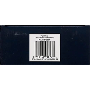 GE Lighting Reveal LED Light Bulbs, 9 Watt (60 Watt Equivalent) HD+ Light, Standard Bulb Shape, Medium Base, Dimmable (2 Pack), White