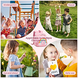 MUSEVOS Rainbow Toddler Backpack for Kids 1-3, Mini Toddler Backpack Boys 2-3 Year Old Girls, Small Neoprene Preschool Backpack for Kids with Anti-lost Safety Leash for Daycare Outdoor