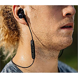 1MORE iBFree In-Ear Earphones Wireless Headphones with Bluetooth 4.2 AAC, IPX 6 Waterproof, Secure Fit, In-Line Mic for Sports Gym Running - New Model Black