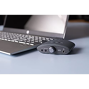 iFi uno - DAC & Headphone AMP - USB-C Input - Improve Lacklustre Audio - Streaming/Gaming/Music Modes Adjust Sound to Suit You - 32-bit/384kHz/DSD256/MQA - Windows/MAC/Smart Device/Active Speakers
