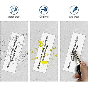 POLONO Label Printer, PL420 4x6 Thermal Printer, High-Speed Shipping Label Printer, Commercial Direct Thermal Printer, 3" x 1" Direct Thermal Label, Self-Adhesive Address Shipping Thermal Label