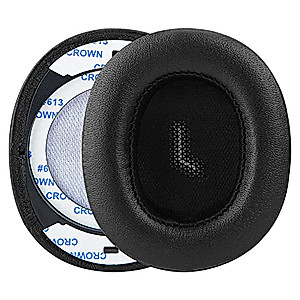 Ear Pads for JBL E55BT Headphones Replacement Ear Cushions, Ear Covers, Headset Earpads (Protein Leather/Black)